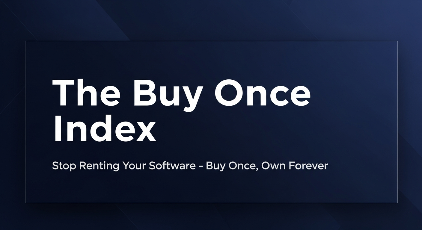 The Buy Once Index | 126 One-Time Purchase Smart Devices - No Monthly Fees